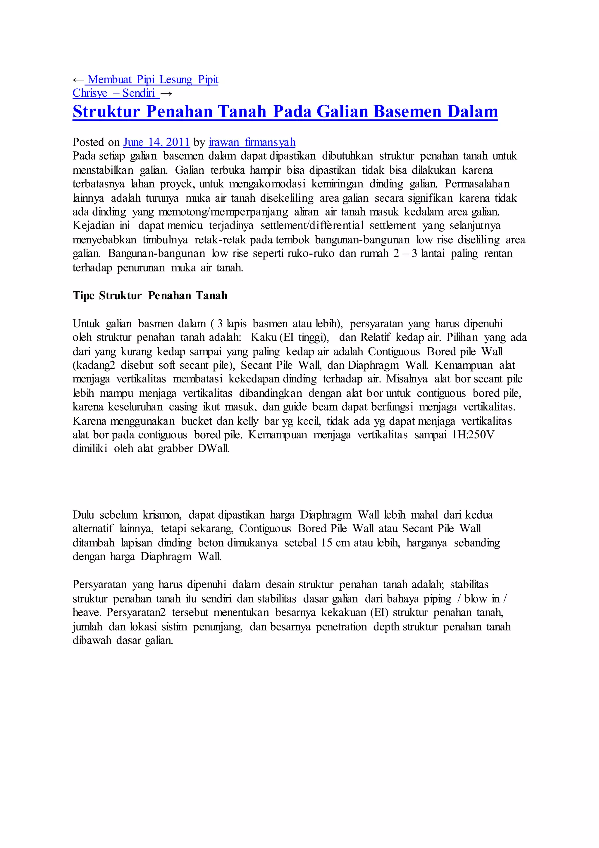 Methode Ground Anchor | DOCX