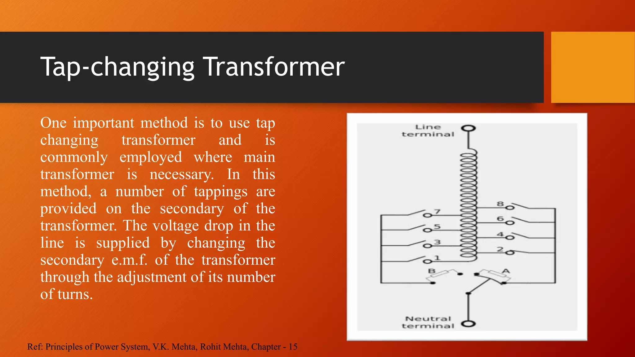 Methode of voltage control TD | PPTX