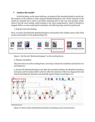 Method for analysing bottlenecks and improvements using simulation | PDF | Mechanical and ...