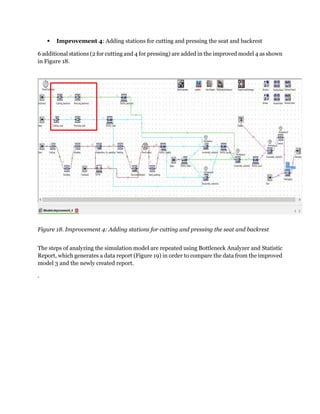 Method for analysing bottlenecks and improvements using simulation | PDF | Mechanical and ...
