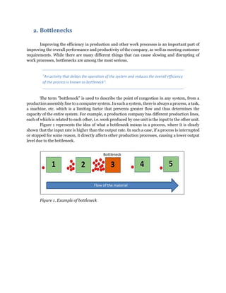 Method for analysing bottlenecks and improvements using simulation | PDF | Mechanical and ...