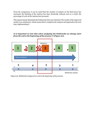 Method for analysing bottlenecks and improvements using simulation | PDF