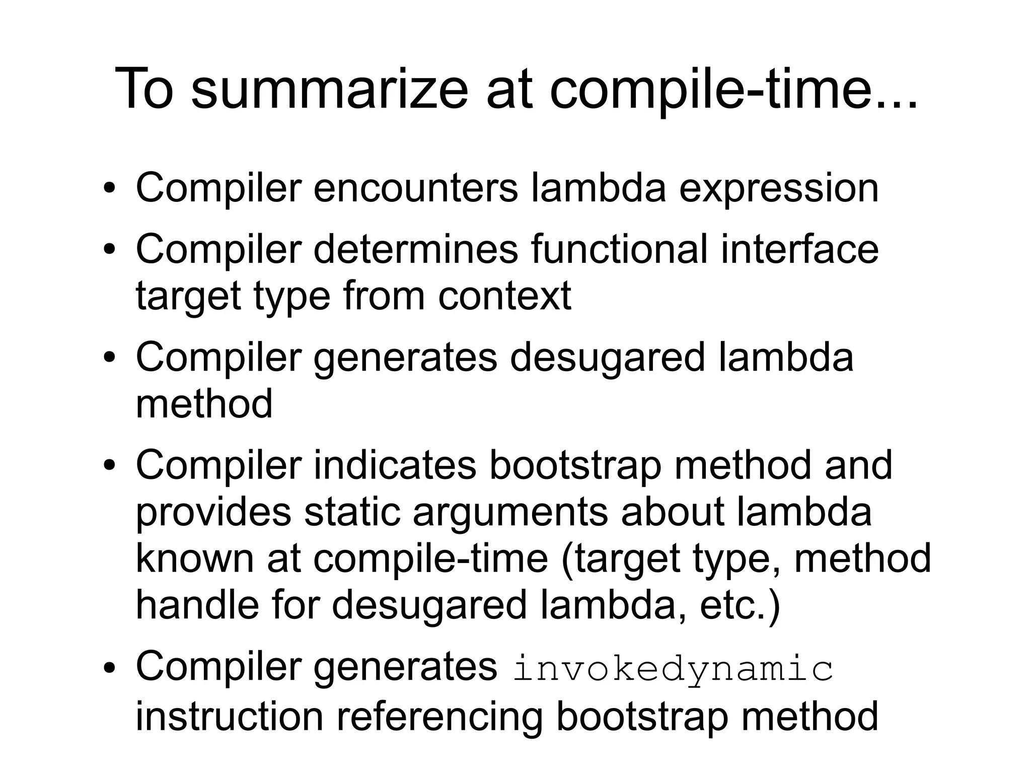 Method Handles In Java Ppt