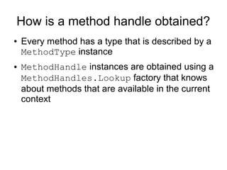 Method Handles in Java | ODP