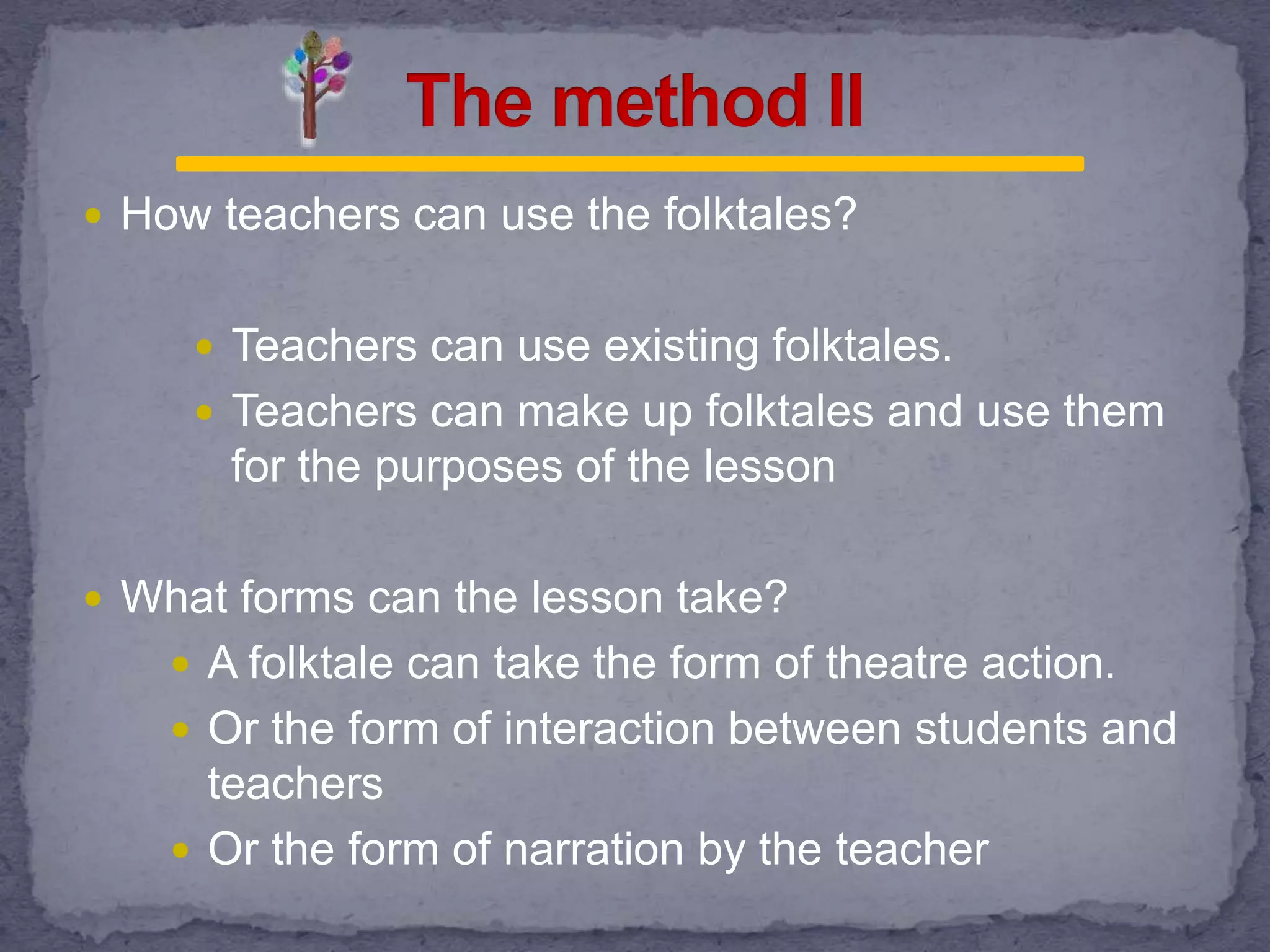 DIVERSE Method introduction- Fairy Tales | PPT