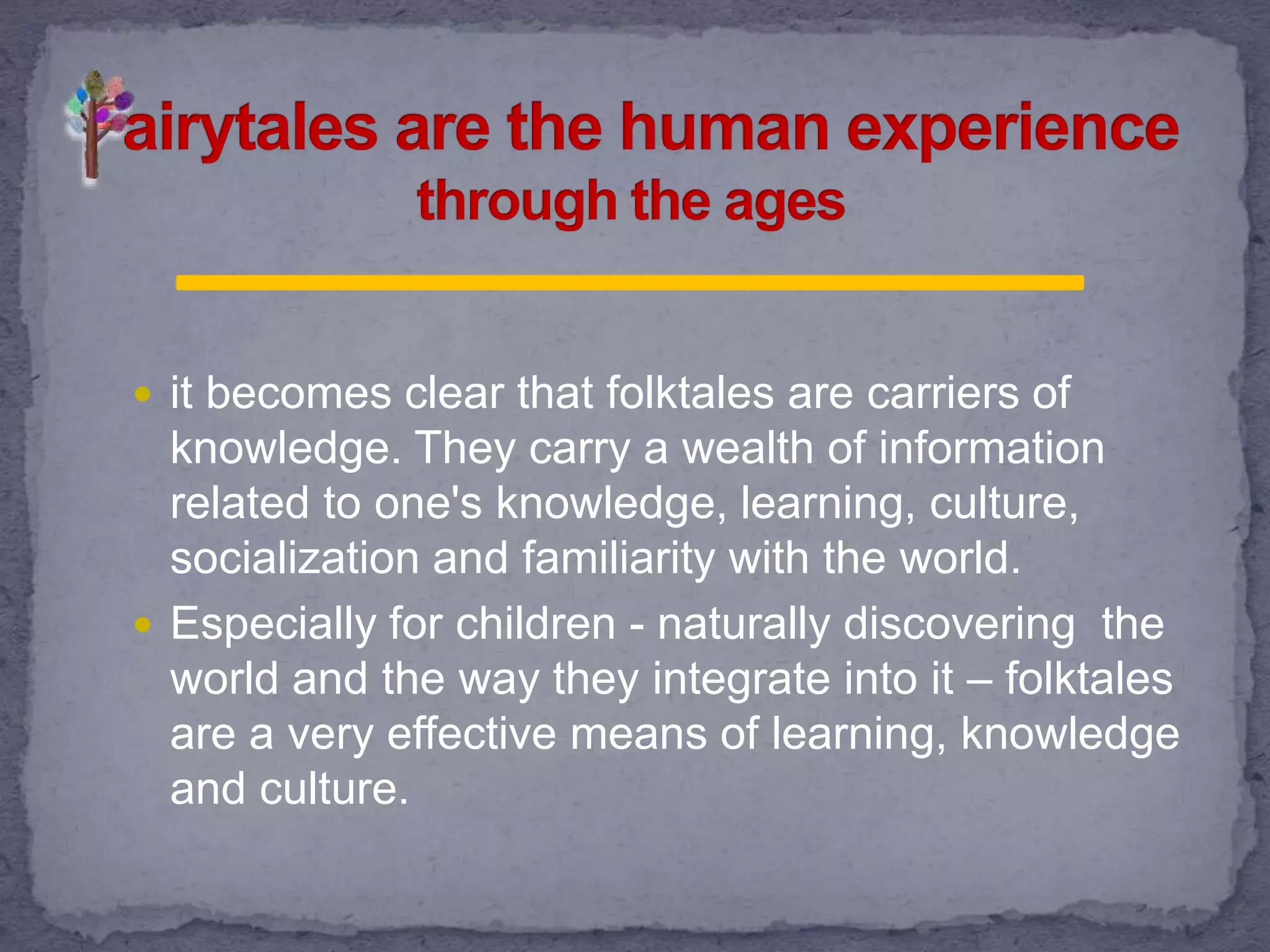 DIVERSE Method introduction- Fairy Tales | PPT