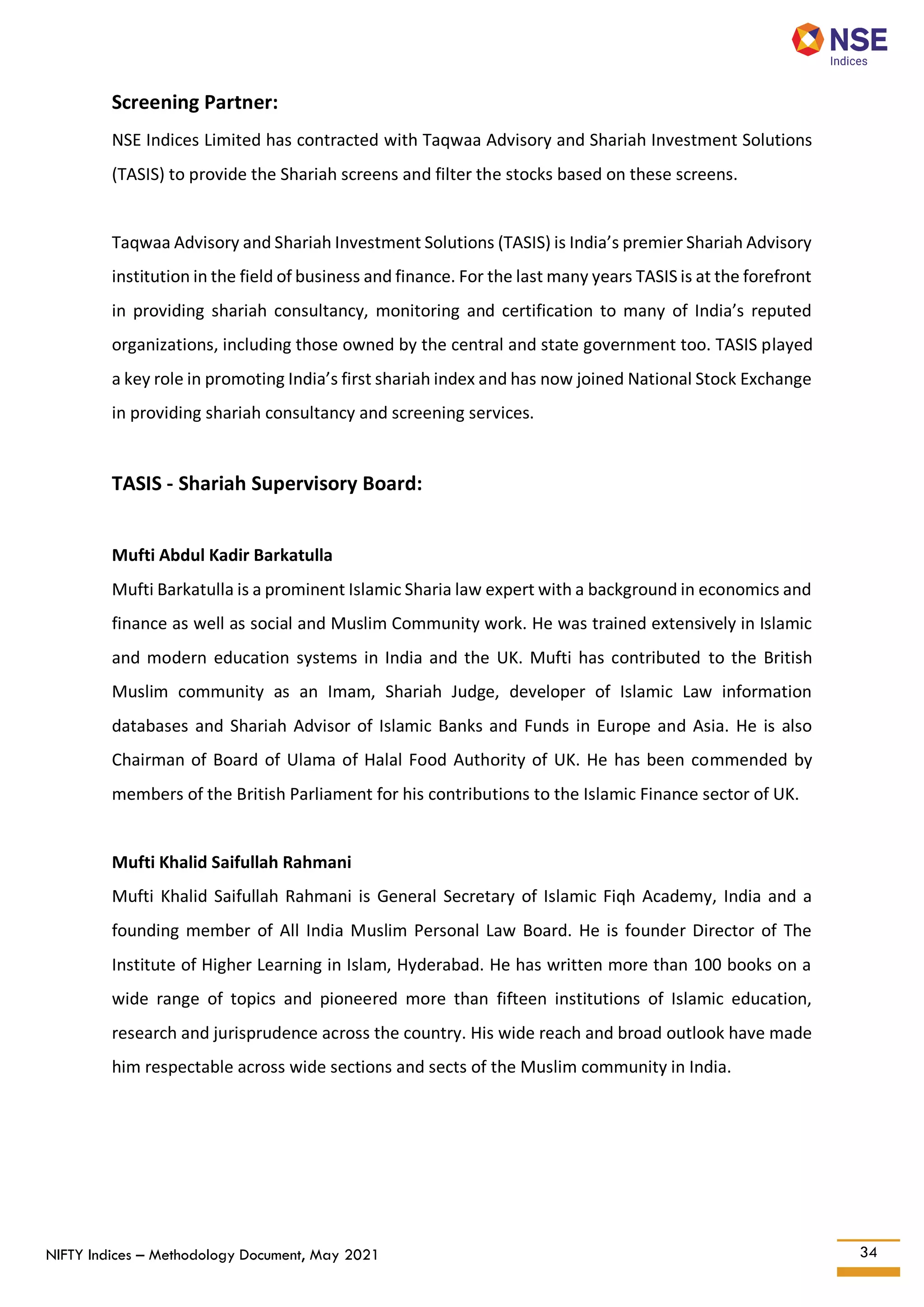 Method nifty equity_indices | PDF