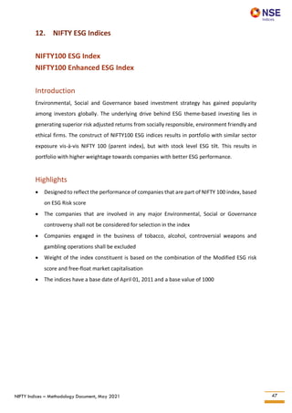 Method nifty equity_indices | PDF