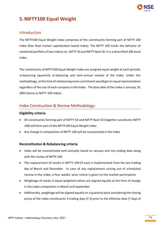 Method nifty equity_indices | PDF