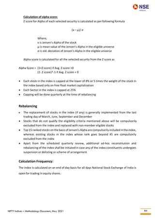 Method nifty equity_indices | PDF