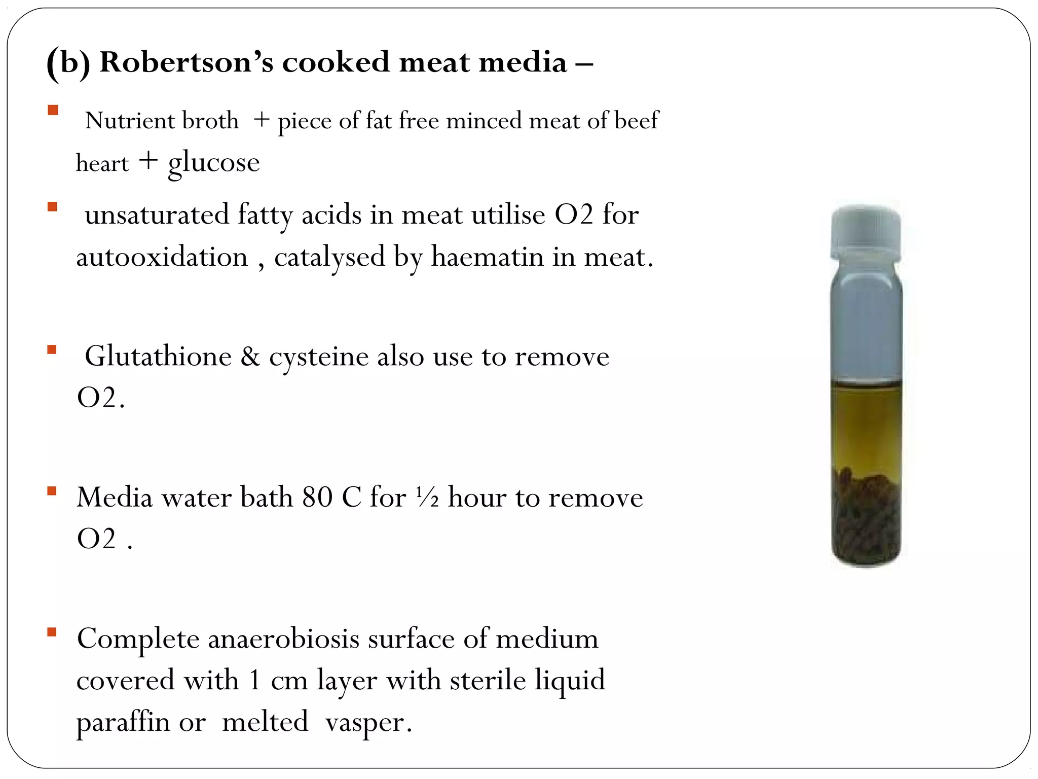 Method of Anaerobiasis and Anaerobic culture | PPT
