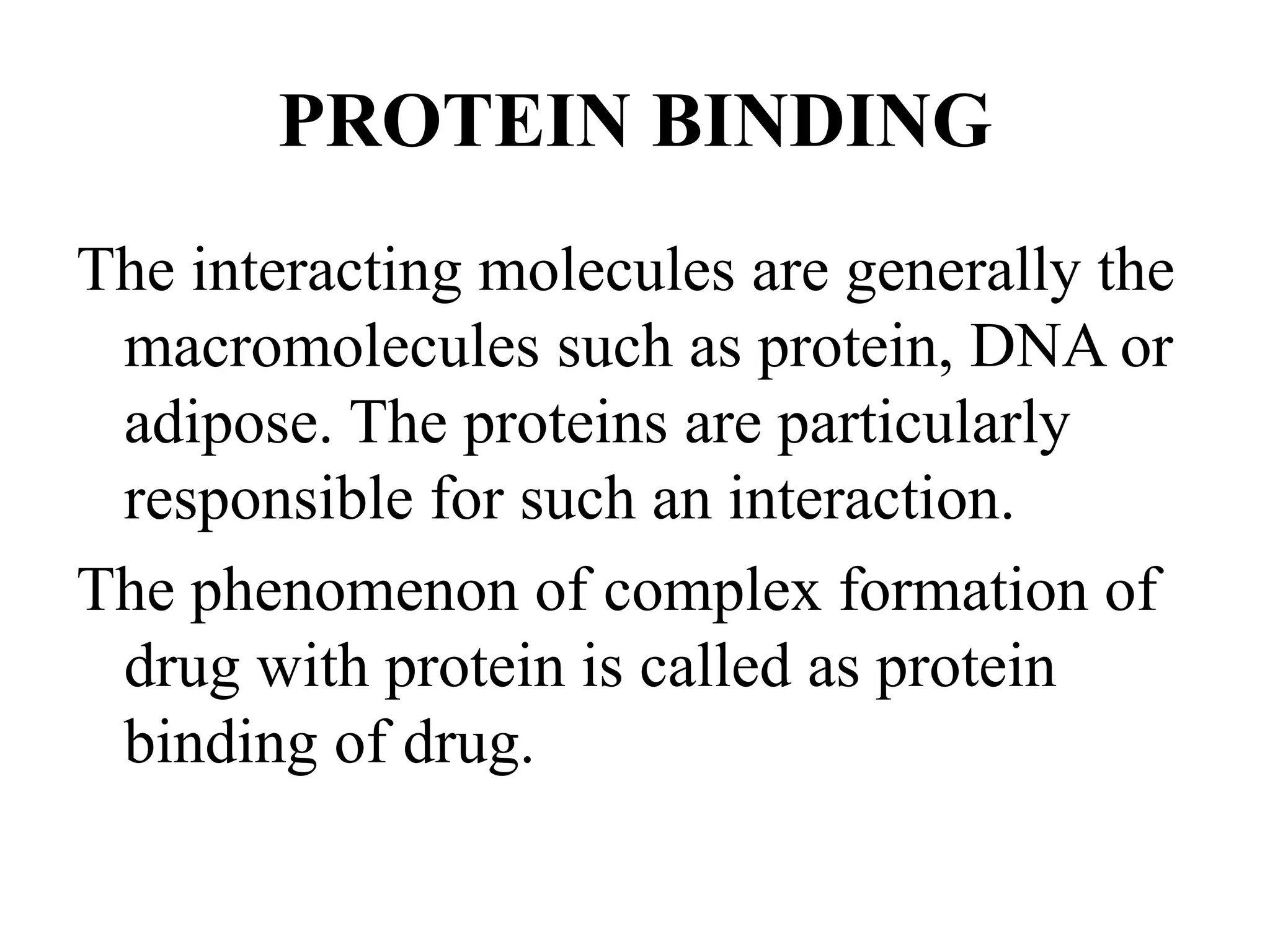 method of analysis and protein binding.pptx