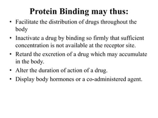 method of analysis and protein binding.pptx
