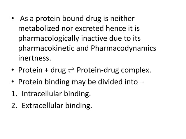 method of analysis and protein binding.pptx | Pharmaceutical Drugs | Medical Health
