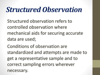 Method of assessment observation | PPTX
