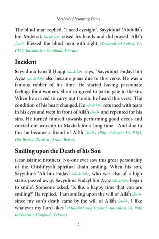 Method of becoming pious | PDF
