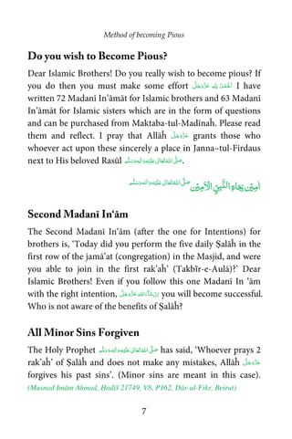Method of becoming pious | PDF