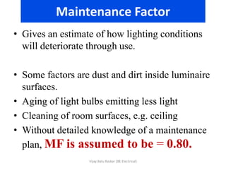 Illumination - Method of calculation | PPSX