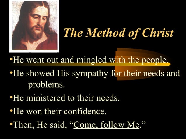 Method of Christ | PPT