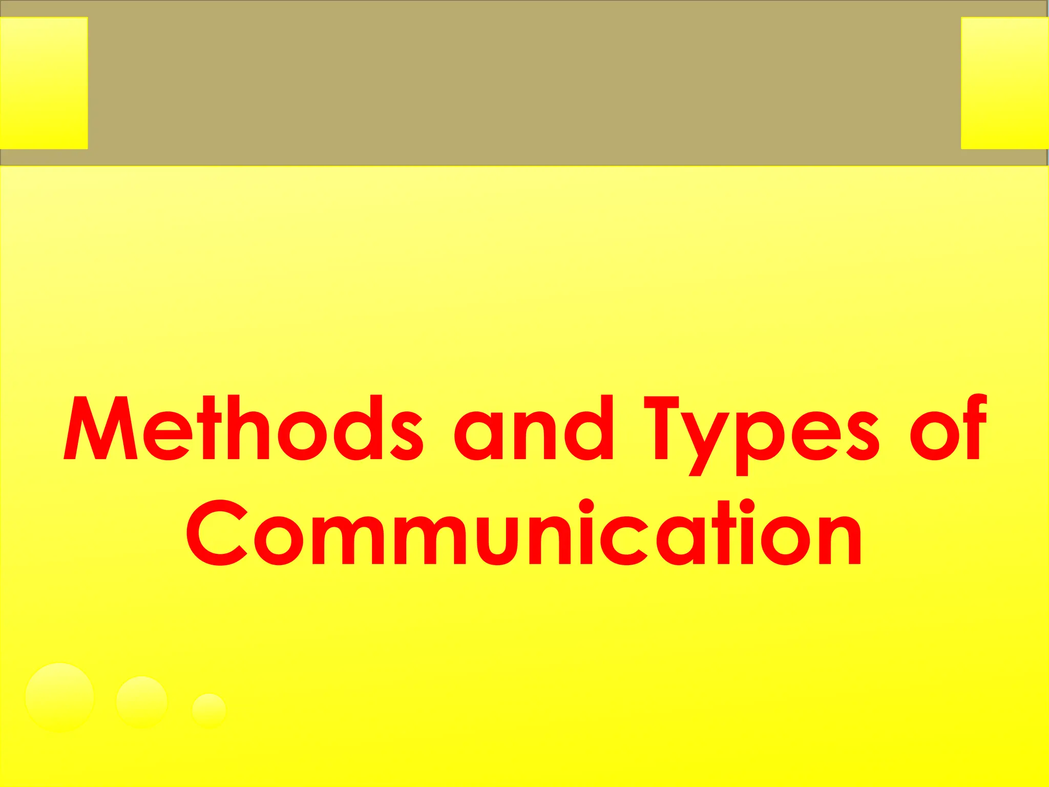 Types and Perspective of Communication.pptx