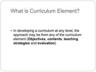 Method of content selection | PPTX