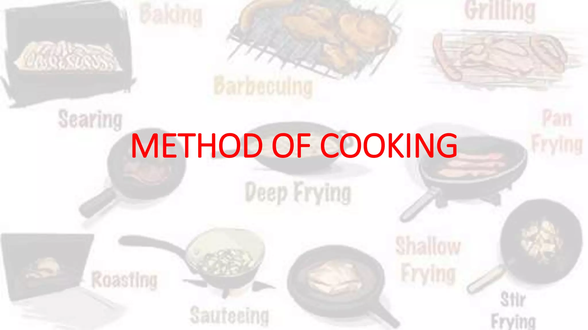 Method of cooking | PPTX