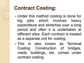 Method of costing | PPTX