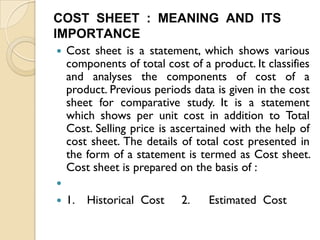 Method of costing | PPTX