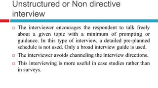 Method of data collection | PPTX
