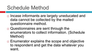 Method of data collection | PPT