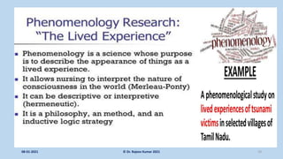 Method of data collection qualitative research part-iii | PPT