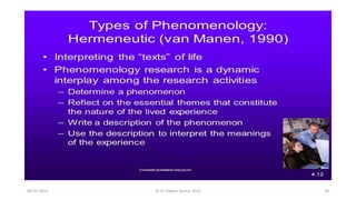 Method of data collection qualitative research part-iii | PPT