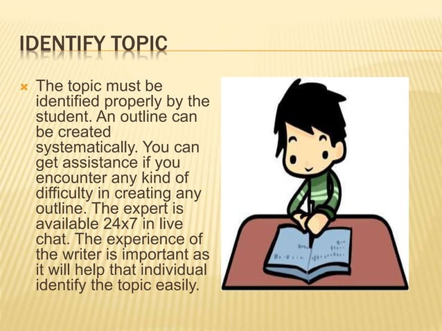 Method Of Dealing With Outline Assignment Ppt