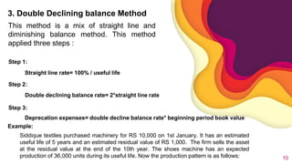Different Types of Depreciation Methods | PPTX