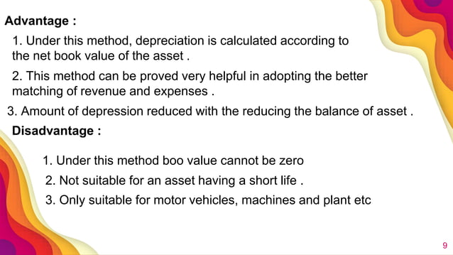 Different Types of Depreciation Methods | PPTX | Stocks and Bonds ...