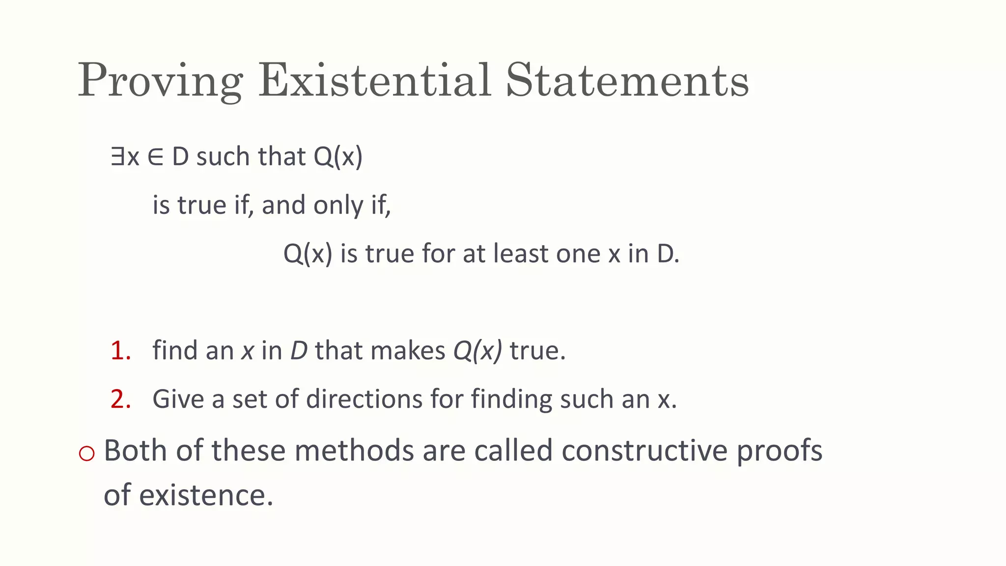 Method of direct proof | PPTX
