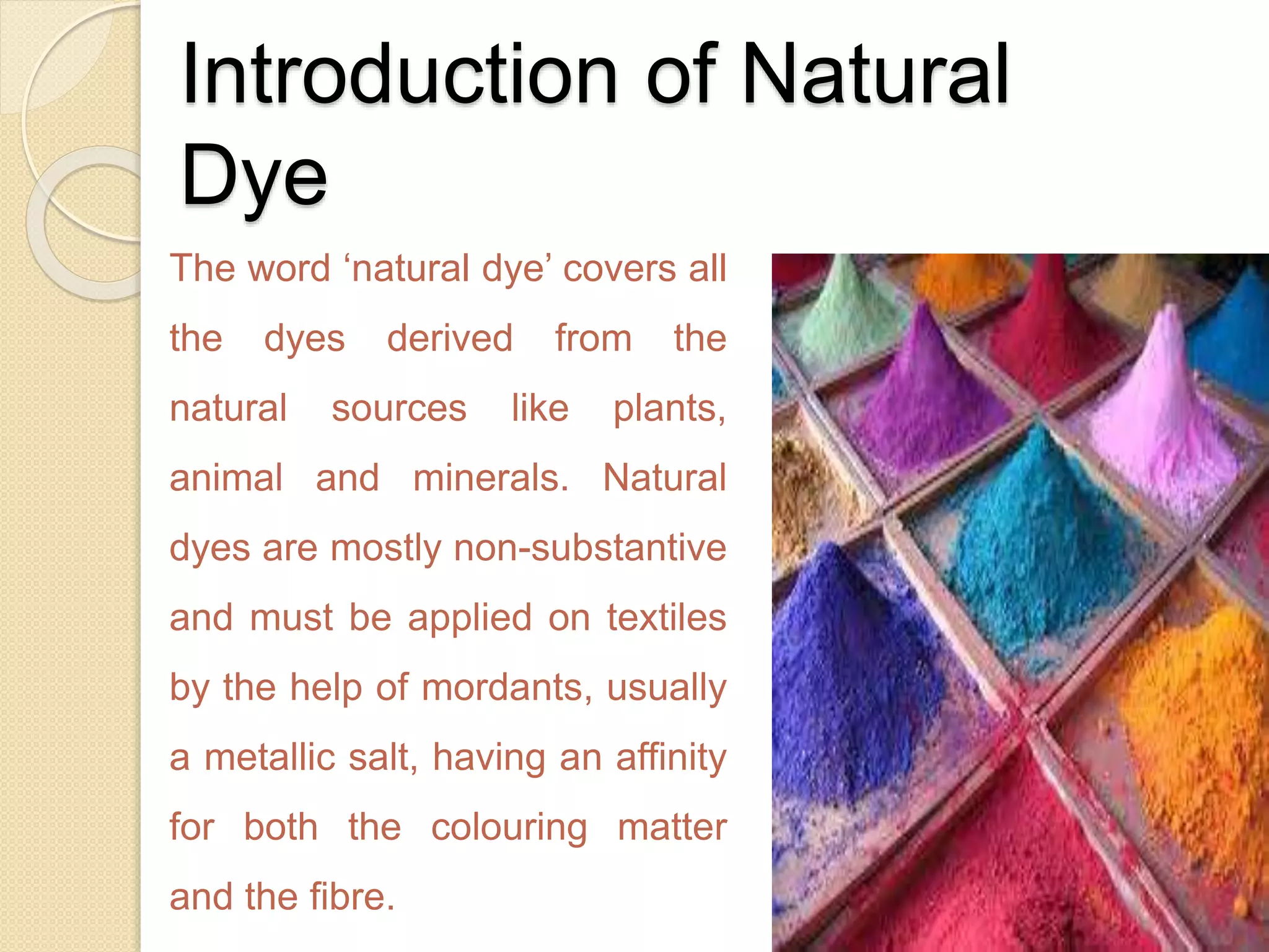 Method of extraction onion dye and its application | PPTX