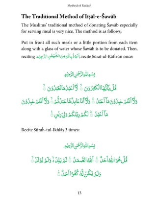 Method of fatiha | PDF