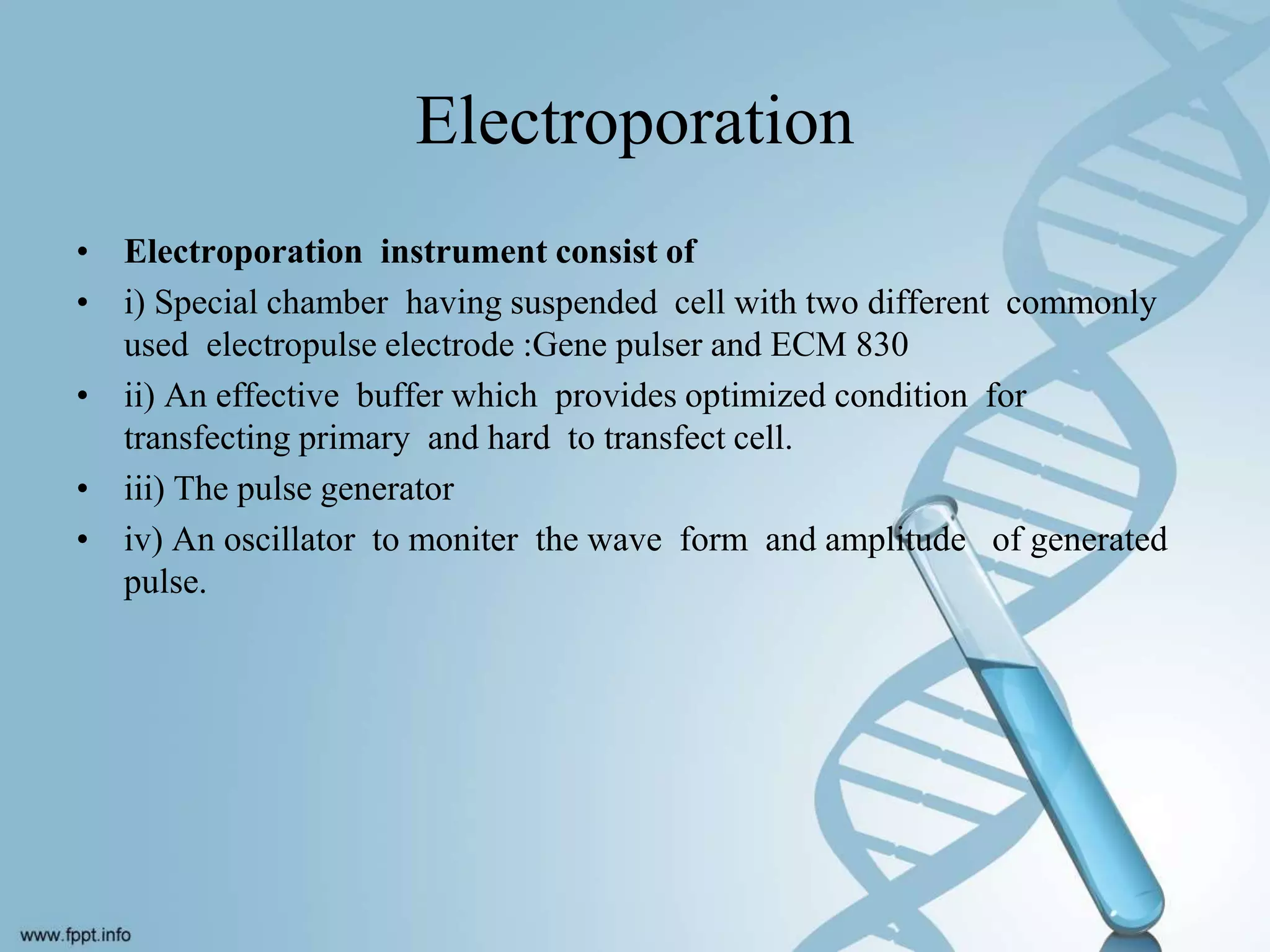 Method of gene transfer | PPTX