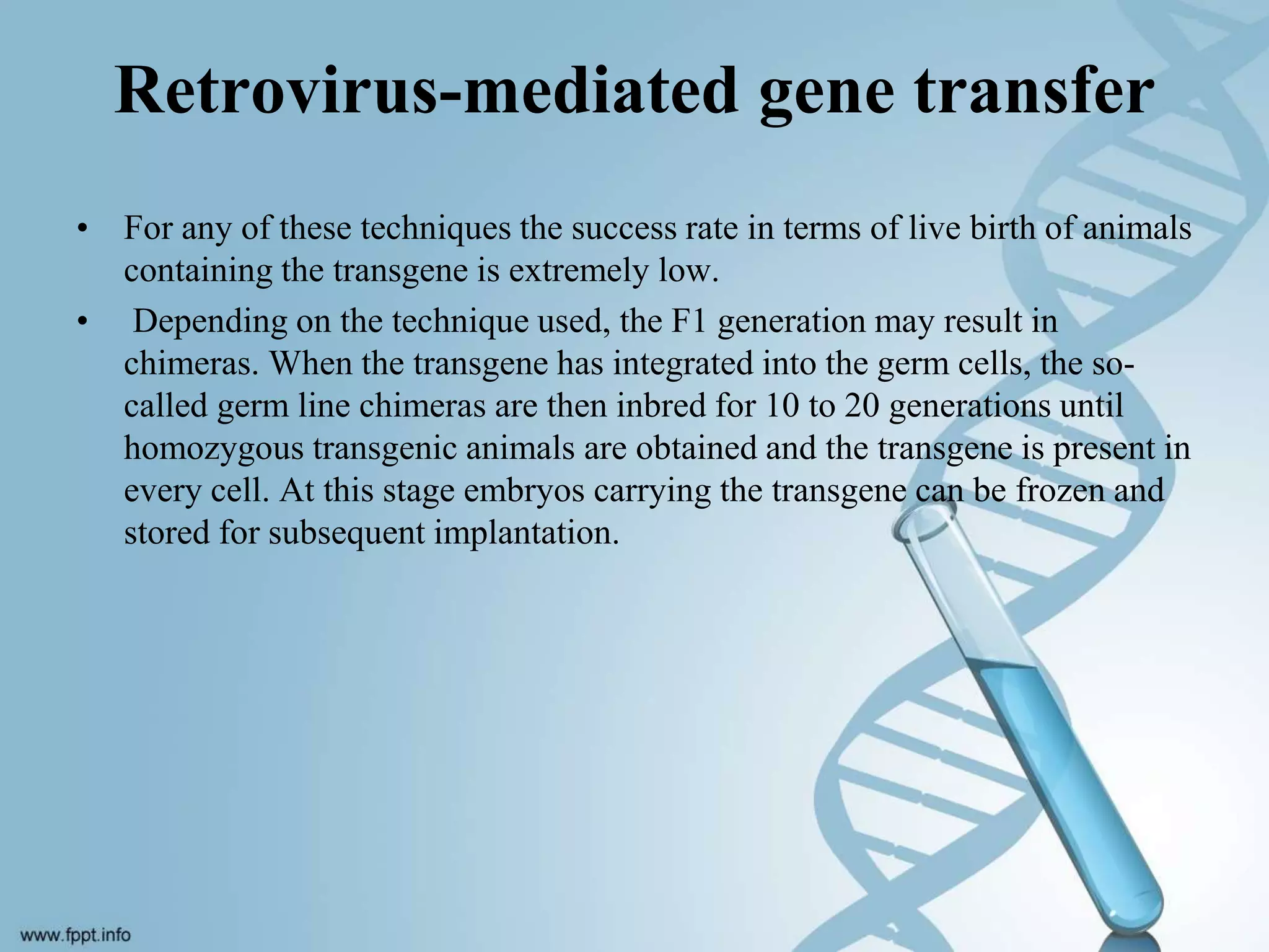 Method of gene transfer | PPTX