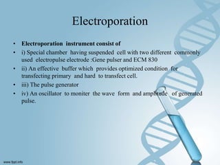 Method of gene transfer | PPTX