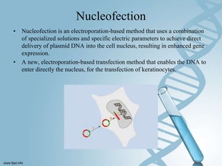 Method of gene transfer | PPTX