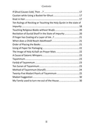 Method of ghusl hanafi | PDF