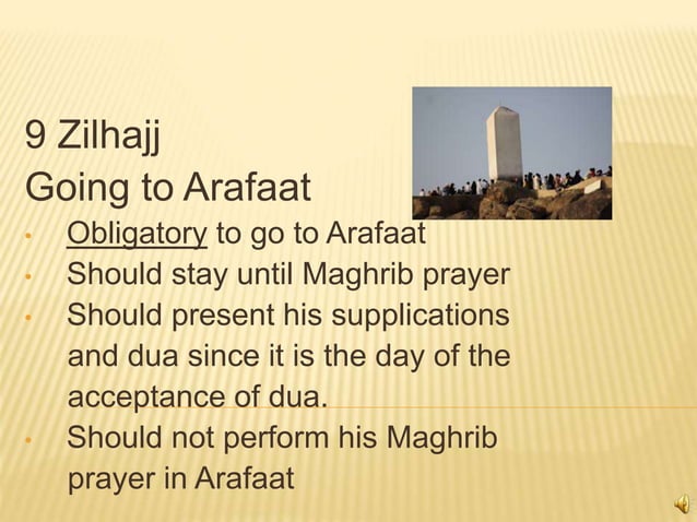 Method of hajj | PPT
