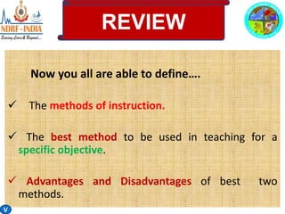 Method of instruction | PPTX | Education