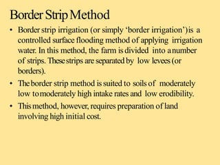 Method of irrigation | PDF