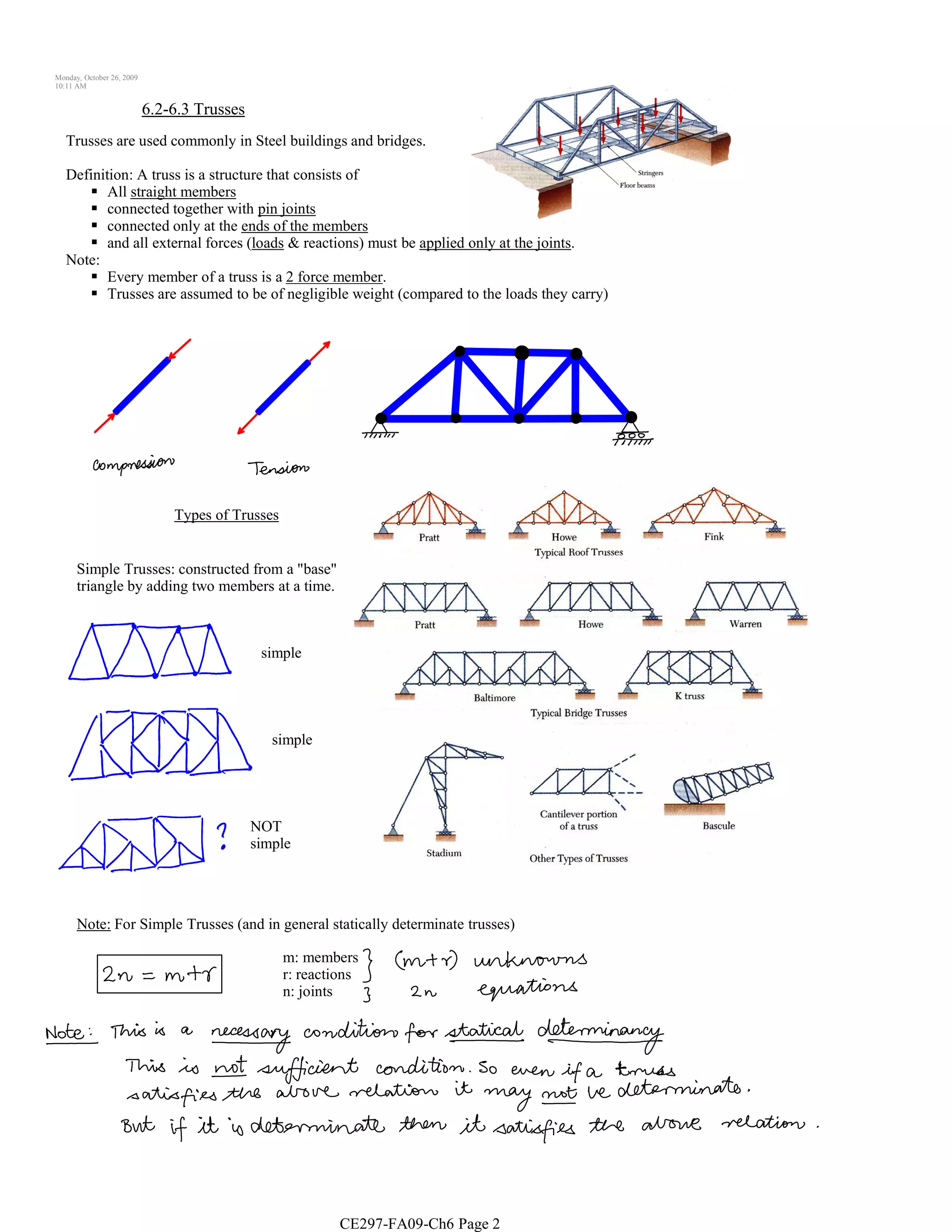 Method of joints | PDF