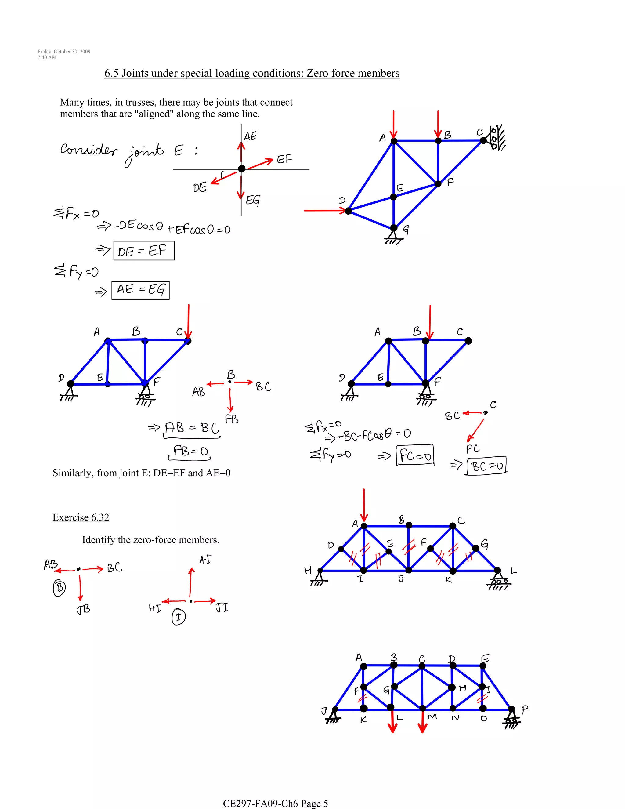 Method of joints | PDF