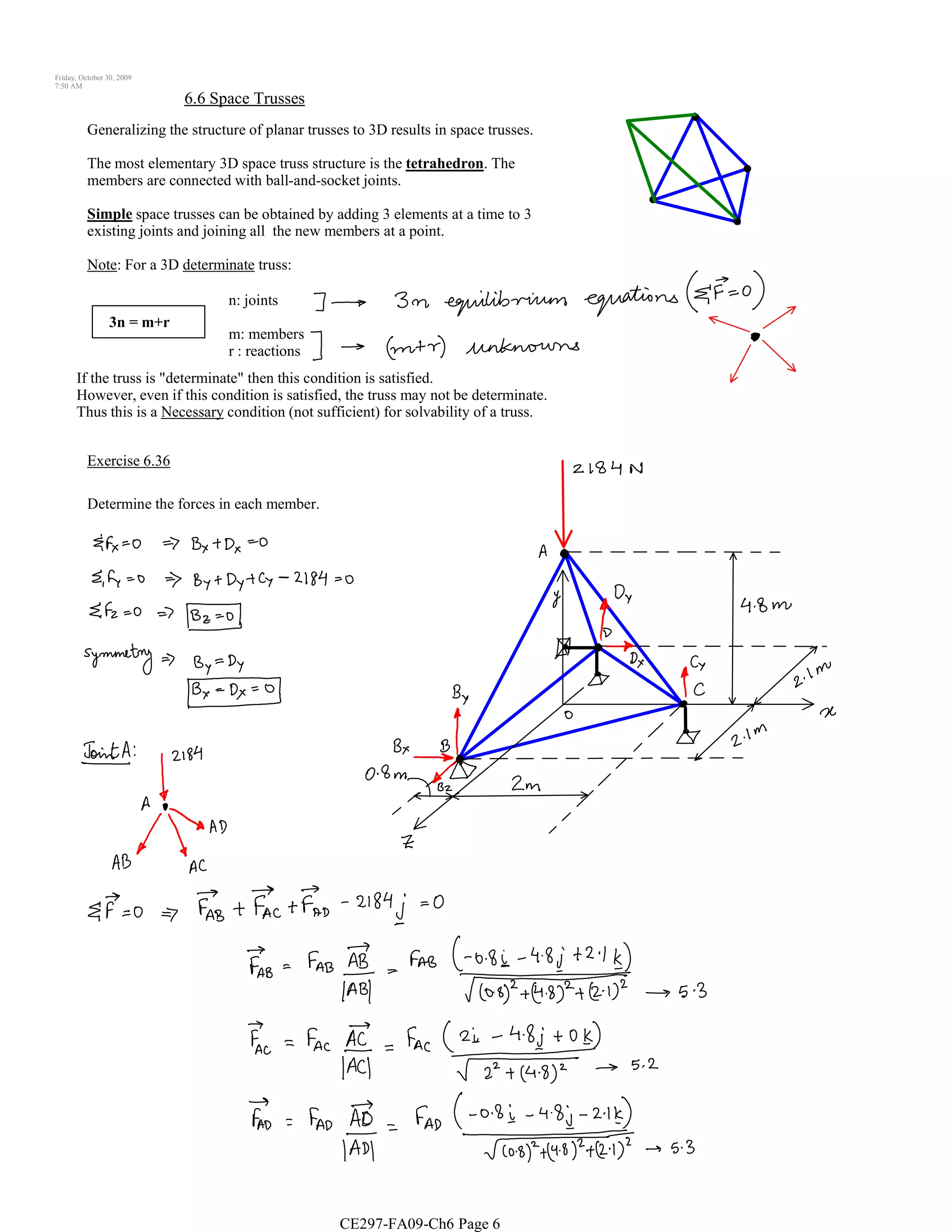 Method of joints | PDF