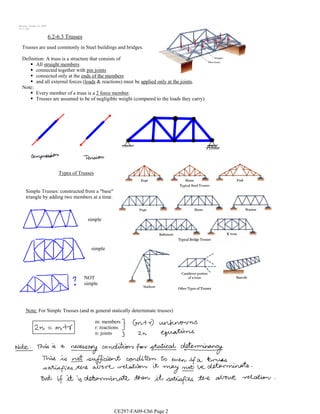Method of joints | PDF